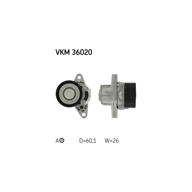 SKF Spannrolle Keilrippenriemen VKM36020 für NISSAN online kaufen | eBay