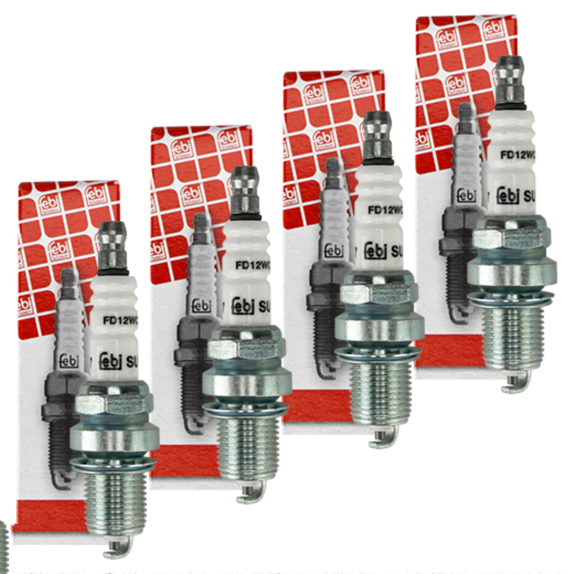 4 FEBI Z NDKERZEN SET F R VW II JETTA PASSAT TRANSPORTER T3 1.8 1.6 2.1 2.0 4061134407345 | eBay.de