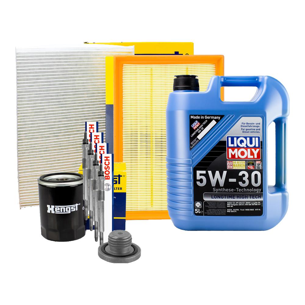 LIQUI-MOLY LWECHSEL 5W-30 L 5L FILTERSATZ GL HKERZEN F R VW PASSAT B5 1.9 TDI 4061136315662 ...