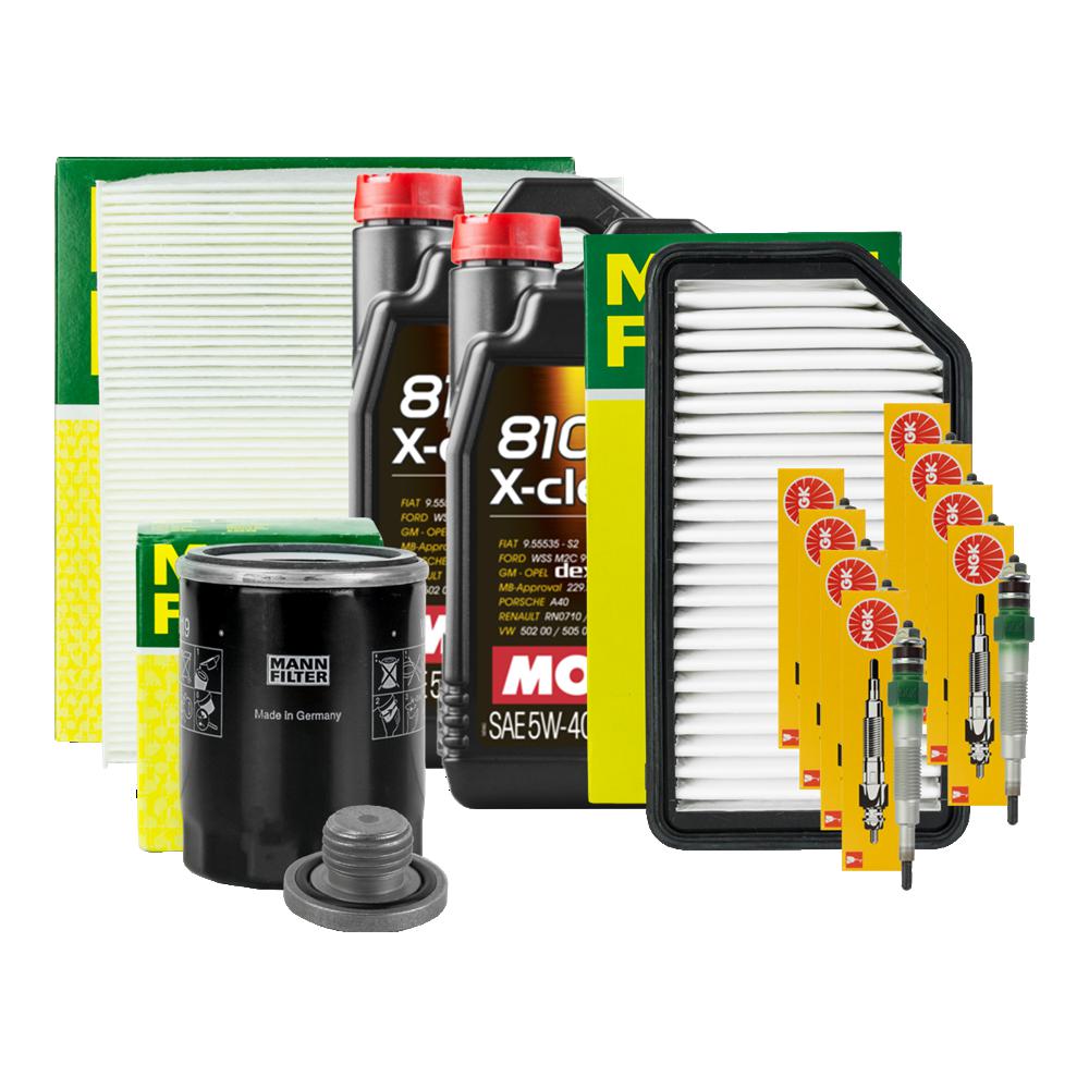 MOTUL LWECHSEL 5W-40 L 10L Mann Filtersatz Ngk Gl Hkerzen F R Mercedes G-Kl. EUR 313,94 ...