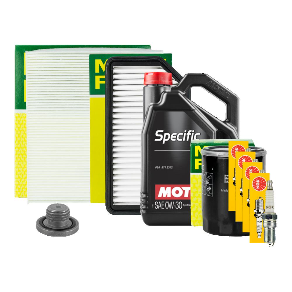 MOTUL LWECHSEL 0W-30 L 5L MANN FILTERSATZ NGK Z NDKERZEN F R CITROEN C4 4061135491503 | eBay.de